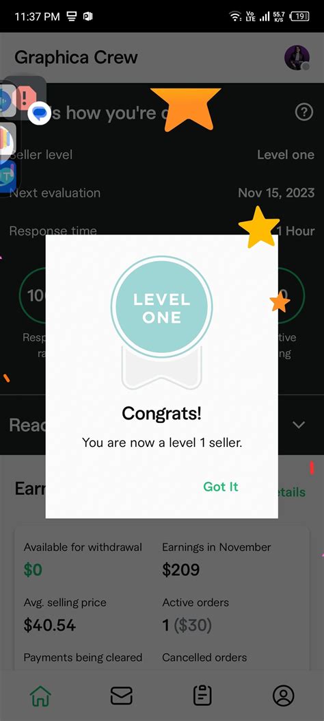 Iqra Mehmood On Linkedin Finally After 2 Months Of Hardwork Got Level One Seller Badge