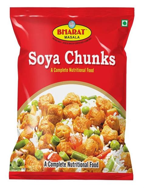 Bharat Masala 1 Kg Soya Chunk For Food Packaging Type Packet At ₹ 105 Packet In Cuttack