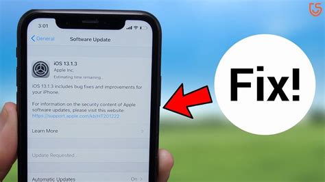 Ways Fix IOS Update Stuck On Estimating Time Remaining