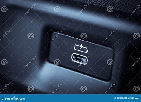 USB Type C Socket Stock Photo Image Of Detail Mobile