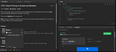 Amra Afreen On Linkedin 🚀 Day 43 Of My Leetcode Journey And Today I Tackled The Check If Array