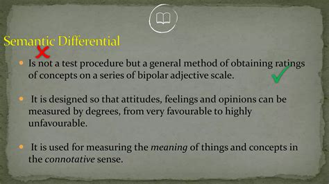 Assessment Tool Semantic Differential Scales Pptx