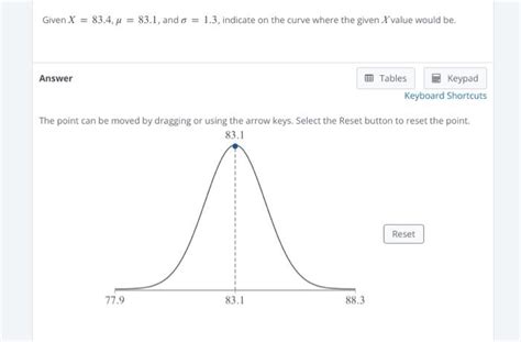 Solved Given X 834 μ 831 And O 13 Indicate On