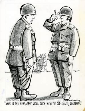 Bill Mauldin Political Cartoons Vietnam War Pritzker Military