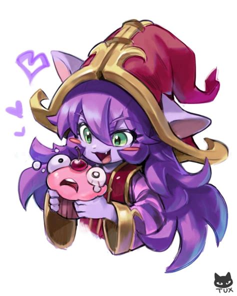 Lulu League Of Legends Drawn By Tuxedo De Cat Danbooru
