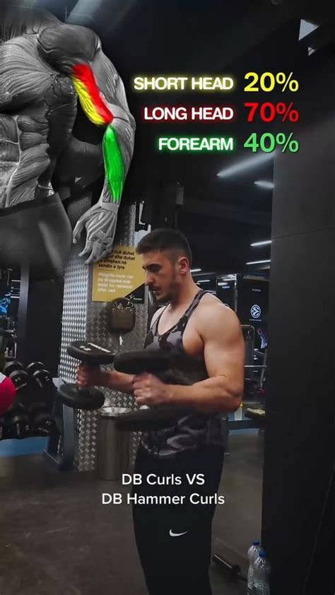 271k Views · 35k Reactions First Exercise Db Curls Second Exercises