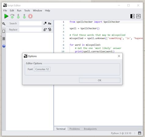 Python Script Problem No Module Named Spellchecker Grasshopper