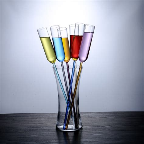 Modern Glass Color Beach Cup Champagne Glasses Coc Vicedeal