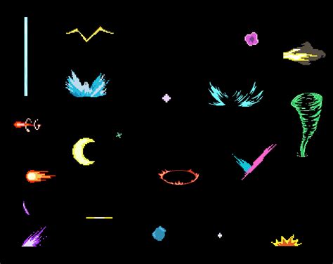 Pixel Sprite Effects Pack By Jojo Zhang123