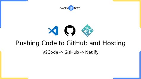 Vscode To Github To Netlify Code Upload Hosting And Deployment Workattech Youtube