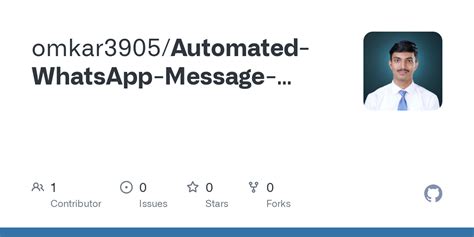 Github Omkar3905automated Whatsapp Message Sender Using Python