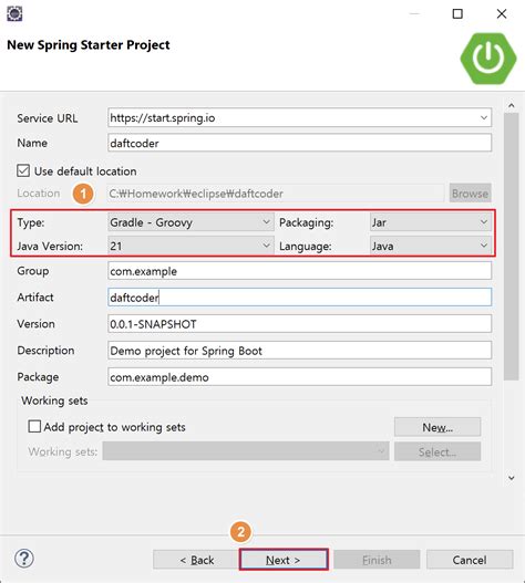 이클립스 eclipse 자바 java 스프링부트 spring boot 개발 환경 구성하기