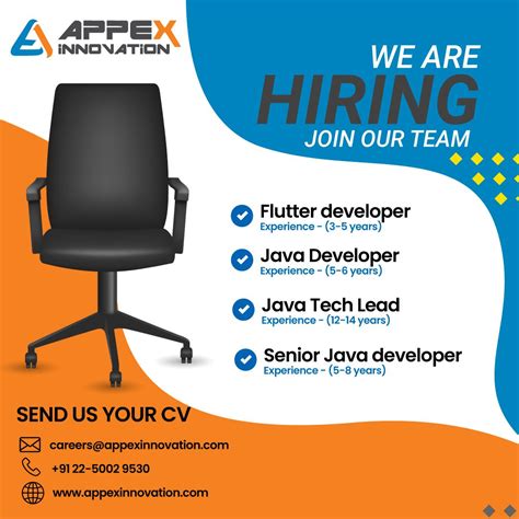 hiringnow hiringimmediately hiringdevelopers joinourteam mumbaijobs appex innovation