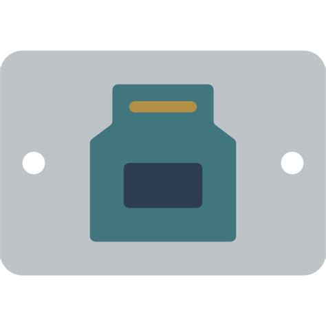 Usb Port Basic Miscellany Flat Icon