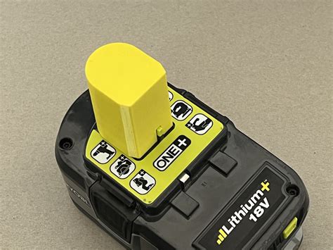 Ryobi Battery Attachments Por Kevsparky Descargar Modelo Stl Gratuito