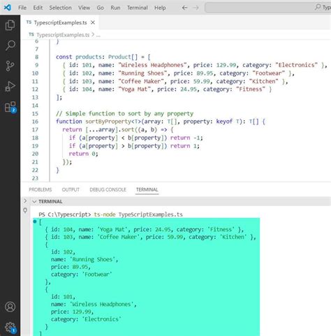 How To Sort Arrays Of Objects In Typescript