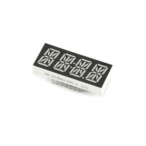14 Segment Alphanumeric Display Green Opencircuit
