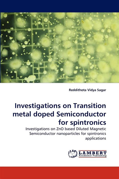 Investigations On Transition Metal Doped Semiconductor For Spintronics Investigations On Zno