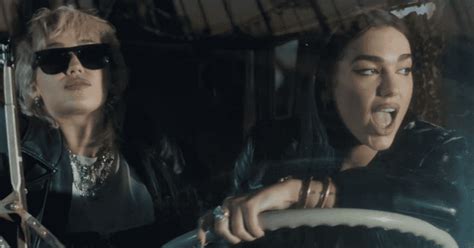 Miley Cyrus Dua Lipa Release Risqué Single Prisoner Thrilled Fans