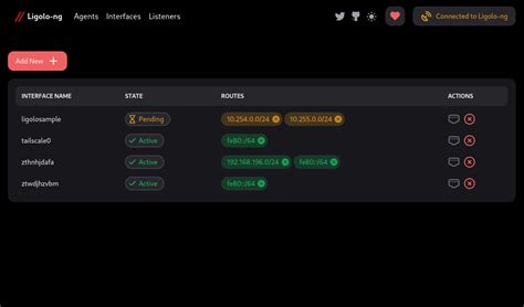 Using The Web Interface Ligolo Ng Documentation