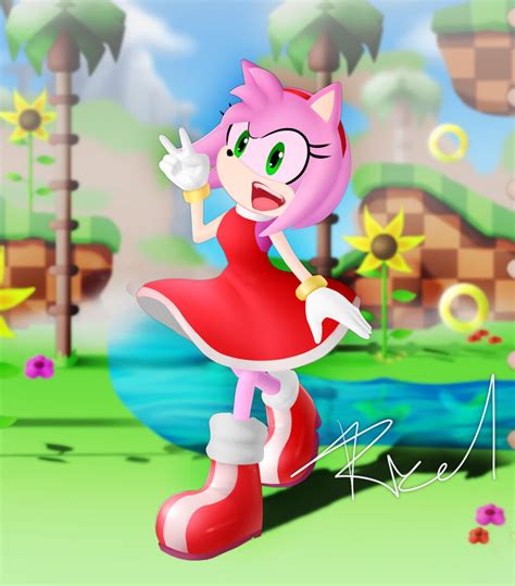 Artstation Amy Rose
