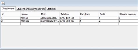 Java Table In Scrollpane In Jtabbedpane Stack Overflow