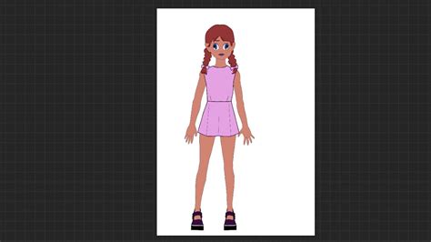 Digital Character Design Using Procreate Step By Step Illustration