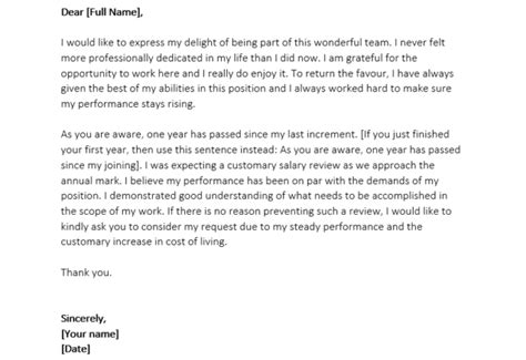 Salary Increment Templates 16 Free Word Excel And Pdf Formats