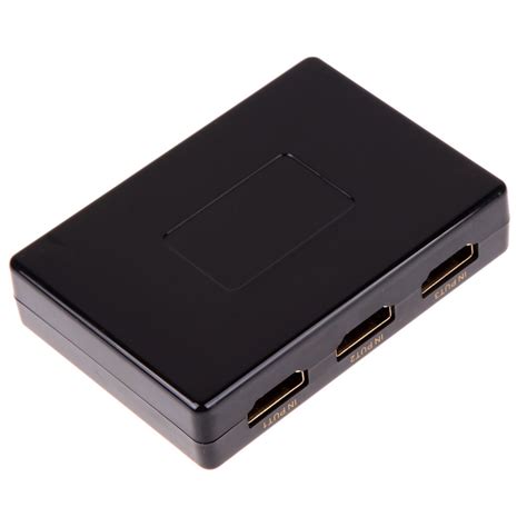 4k 2k 1080p 3 In 1 Out Hdmi Hub Switch Splitter Tv Grandado