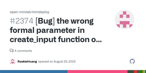 Bug The Wrong Formal Parameter In Create Input Function Of Mono