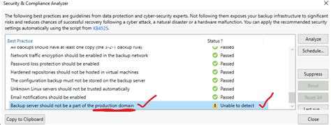 Security Compliance Analyzer Veeam Community Resource Hub