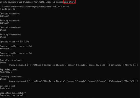 Azure Cosmosdb Python Or Node Js Restful Api