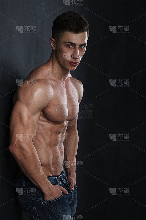 健美运动员的肖像