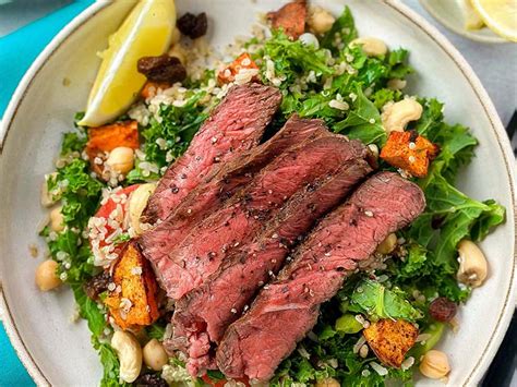 Moroccan Style Steak And Salad Puregym Swiss