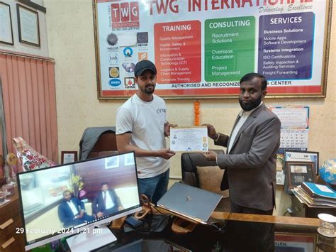 Allahmdulliah Done My Qaqc Certification Engineer Syed Nadeem