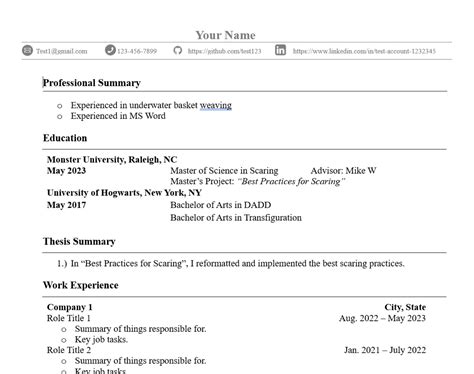 Stem Resume Examples At Jasper Corral Blog