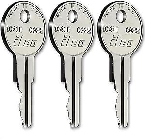 3 Replacement Keys For Craftsman Tool Box Cut To Your Keylock Code