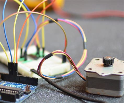 Run A Stepper Motor With An Arduino Instructables