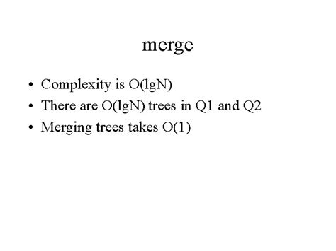 CMSC Binomial Queues And Fibonacci Heaps Basic