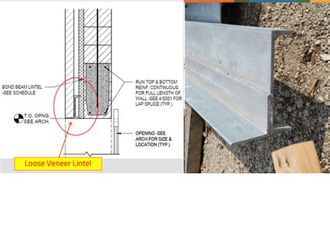 Loose Lintel For Large Brick Opening Eng Tips Loose Lintel For Large Brick Opening Eng Tips