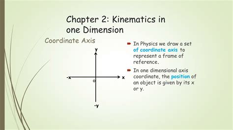 Ppt Kinematics In One Dimension Understanding Displacement Velocity And Acceleration