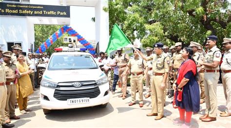 ‘in A First In South India Chennai Traffic Cops Get Interceptor
