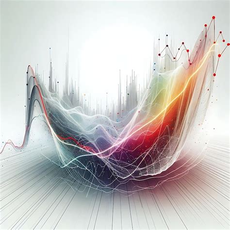 Premium Photo Abstract Digital Technology Data Visualization Background