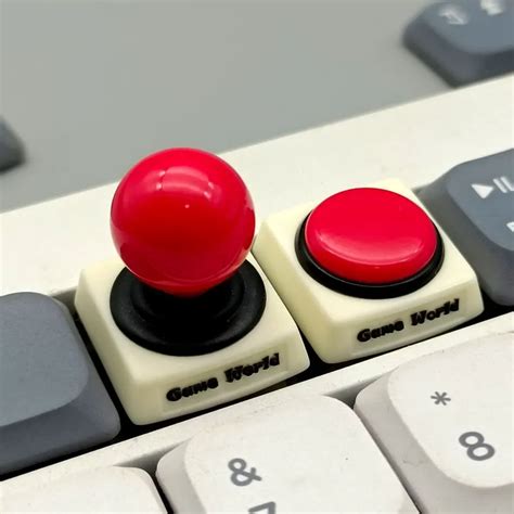 Gaming Joystick And Button Low Shaft Controller Kawaiikeycaps