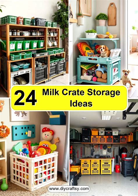 Milk Crate Clothing Rack