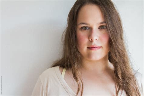 Portrait Of A Beautiful Plus Size Woman By Stocksy Contributor Nabi