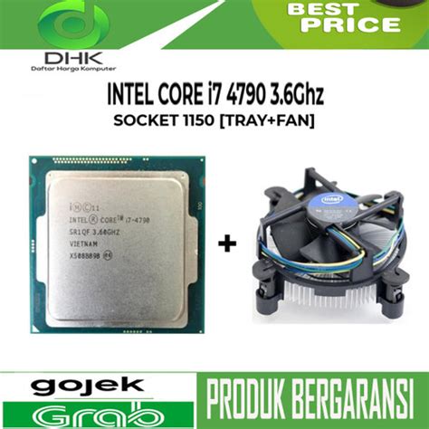 Jual Processor Intel Core I7 4790 3 60GHZ LGA 1150 Jakarta Pusat Daftar Harga Komputer