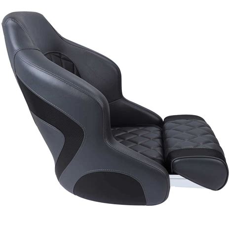 Northcaptain Premium Sport Flip Up Boat Seat Captain Bucket Seat With Boat Seat Cover Sports