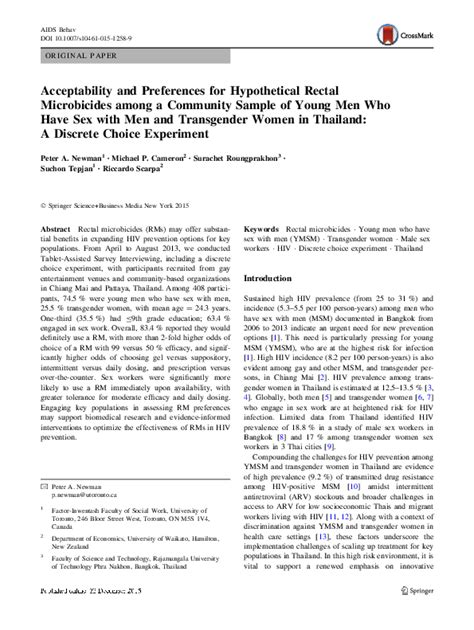Pdf Acceptability Of Hiv Pre Exposure Prophylaxis Prep And Implementation Challenges Among