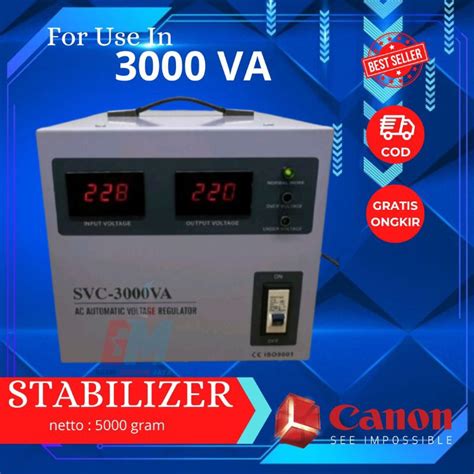 Jual Stavol Stabizer 3000 Volt Listrik Shopee Indonesia